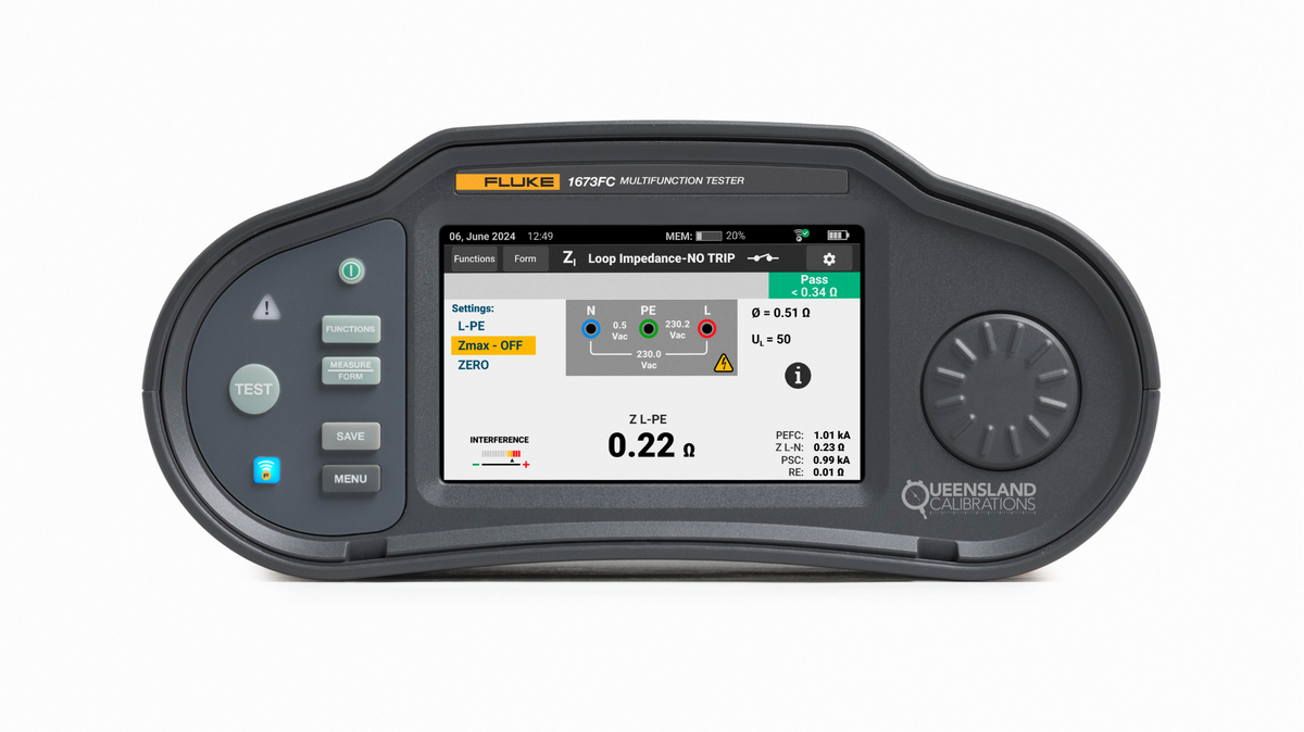 NEW Fluke 1673 FC Multifunction Installation Tester – Queensland ...