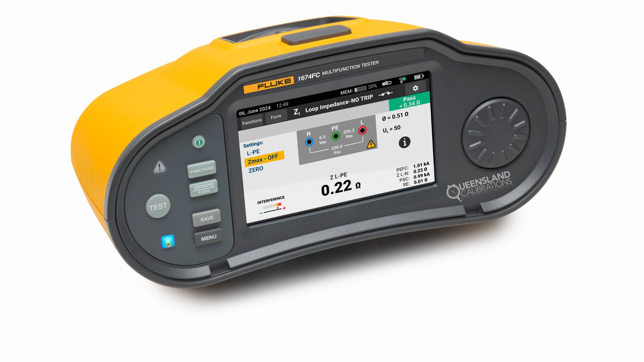NEW Fluke 1674 FC Multifunction Installation Tester – Queensland ...