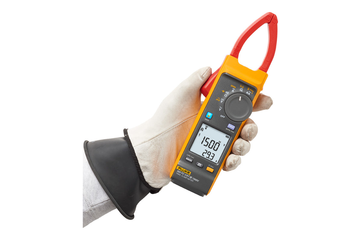 Fluke 393 FC CAT III 1500 V True-RMS Clamp Meter with iFlex ...
